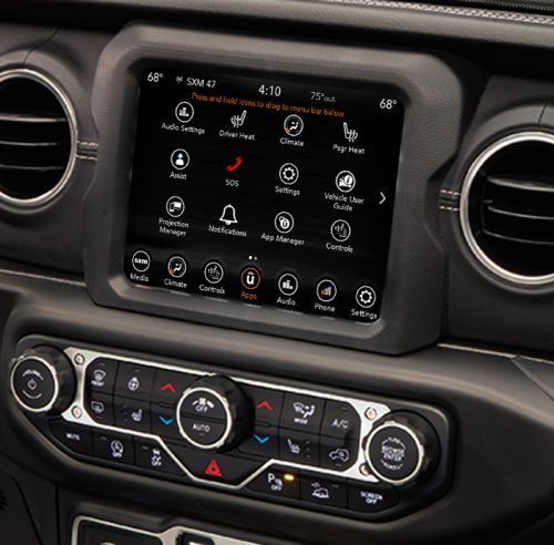 Jeep® Gladiator Technology - Uconnect® System & More